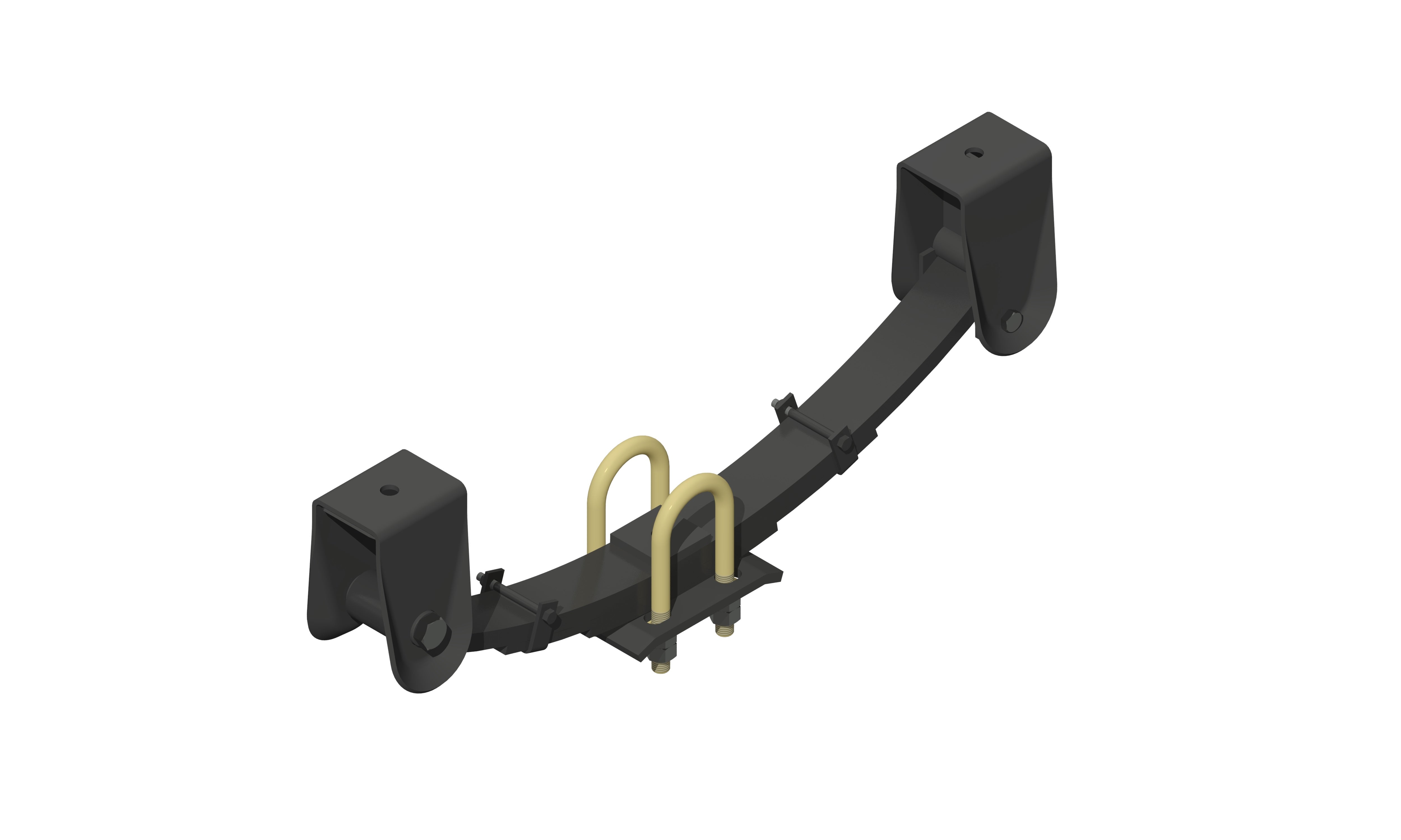 4.0t Capacity Single 75x11x4lf Spring Suspension - CTA-007134 – Rogers ...