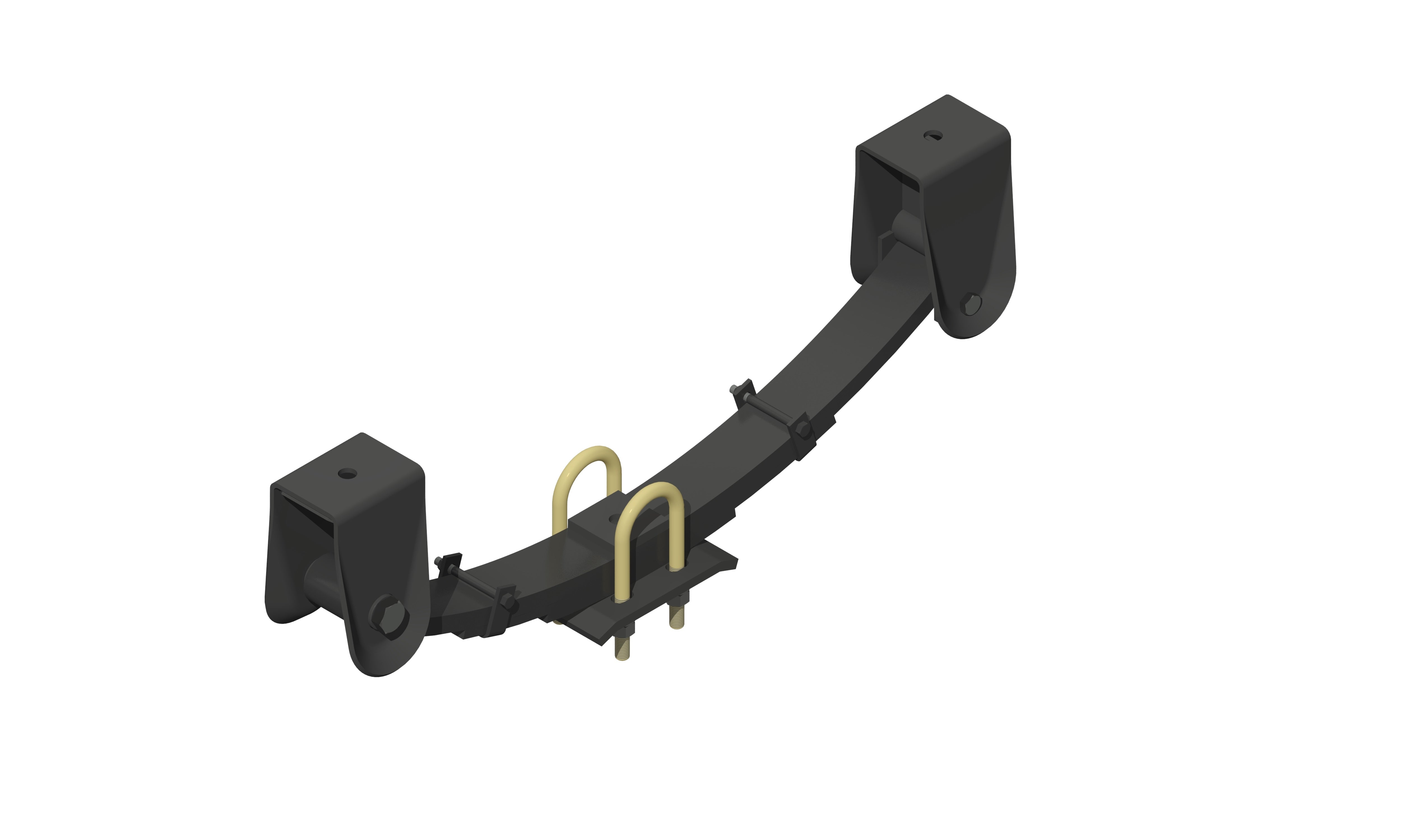 3.0t Capacity Single 75x11x4lf Spring Suspension - CTA-007134 – Rogers ...