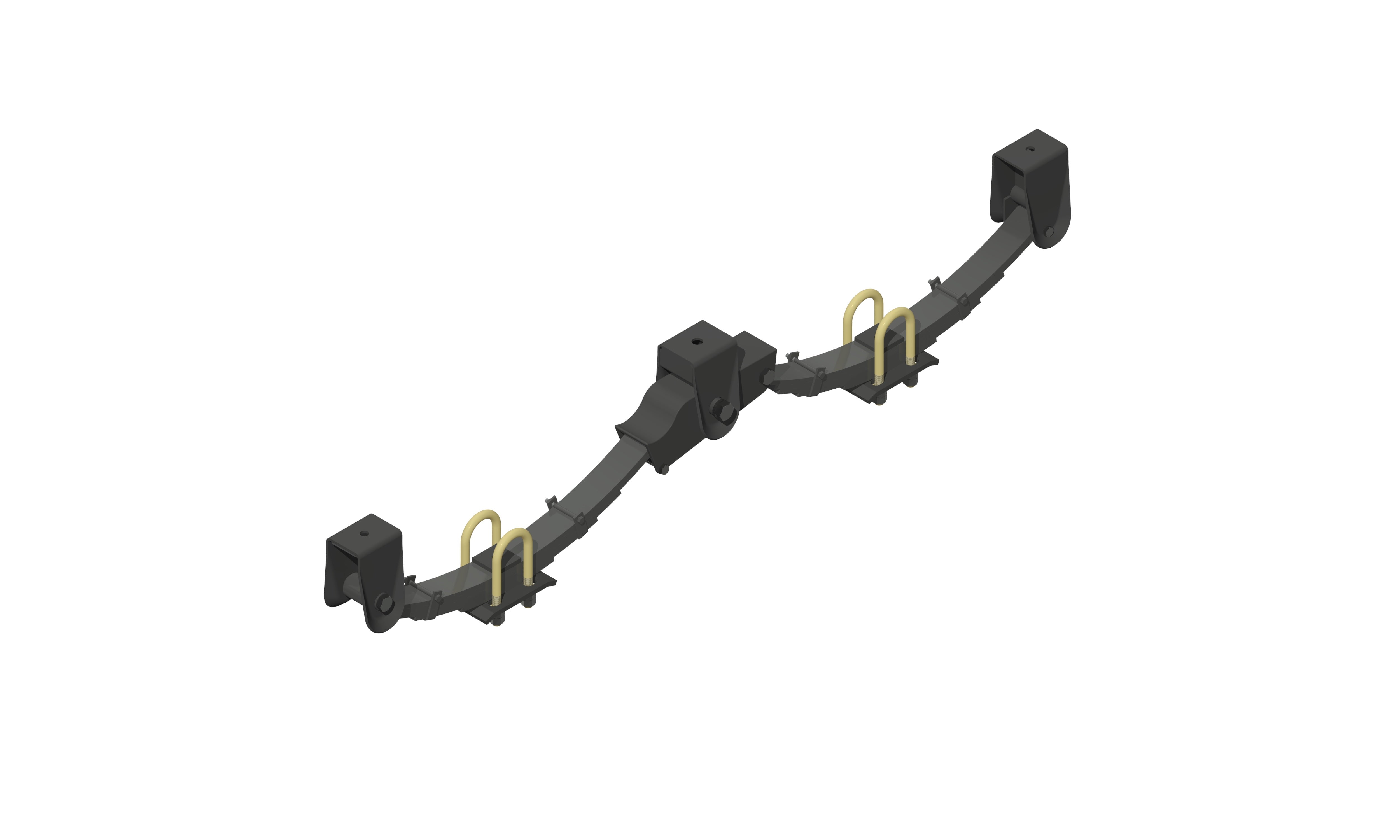 10.0t Capacity Tandem 75x11x5lf Spring Suspension - CTA-006983 – Rogers ...